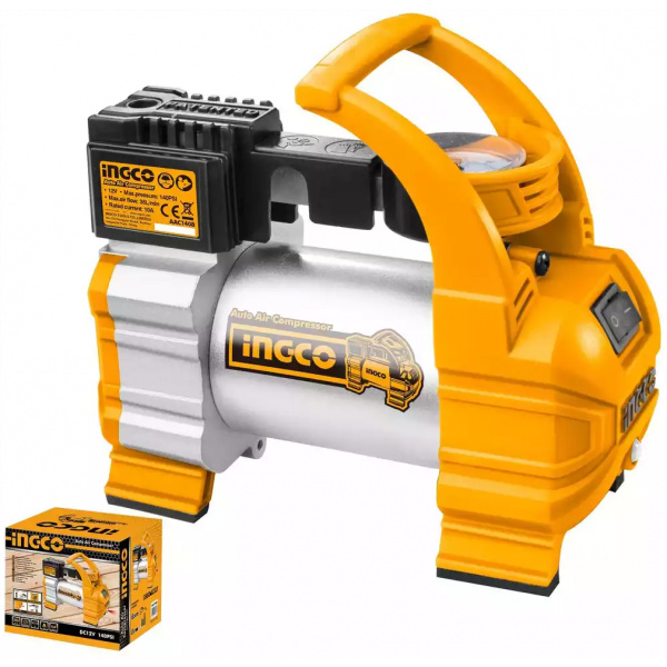 COMPRESOR DE AIRE PARA AUTO 12V 10bar/140psi INGCO AAC1408 – HMAT ...